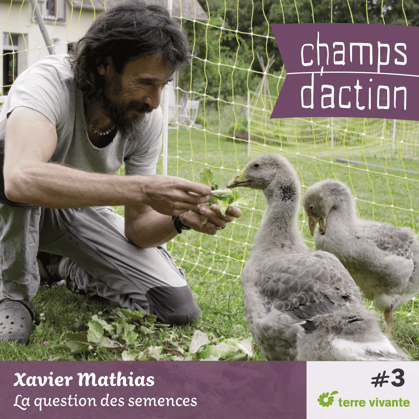 Champs d'action #3 : Xavier Mathias | La question des semences - Terre Vivante