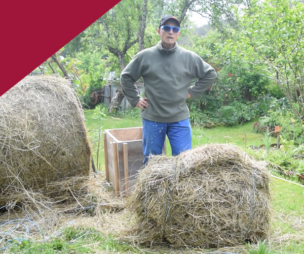 Réaliser une botte de foin à l'ancienne - Terre Vivante
